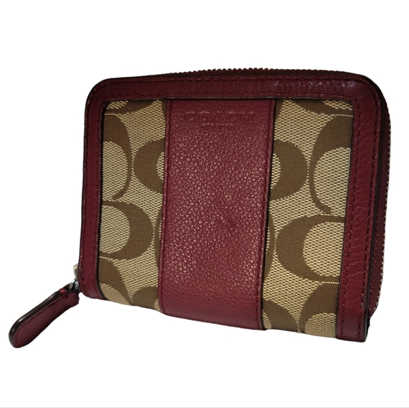 Coach | Bags | Coach Logo Medium Wallet | Poshmark